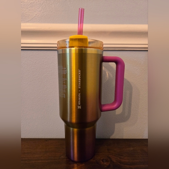 Stanley | Dining | Stanley X Starbucks 4oz Tumbler Purple Gold Gradient ...
